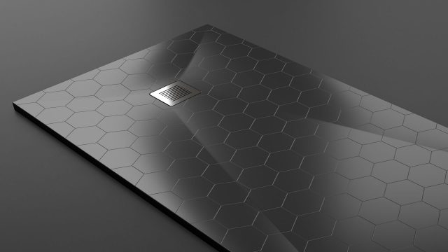 Textured shower tray | TEXENCE