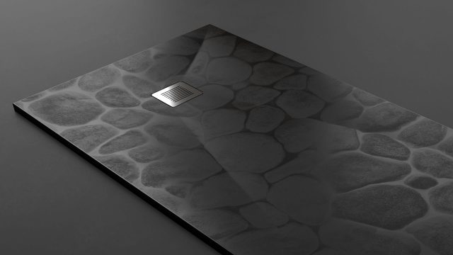 Textured shower tray | TEXENCE